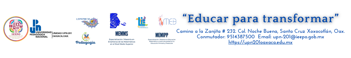 Inicio - UPN Unidad 201 Oaxaca